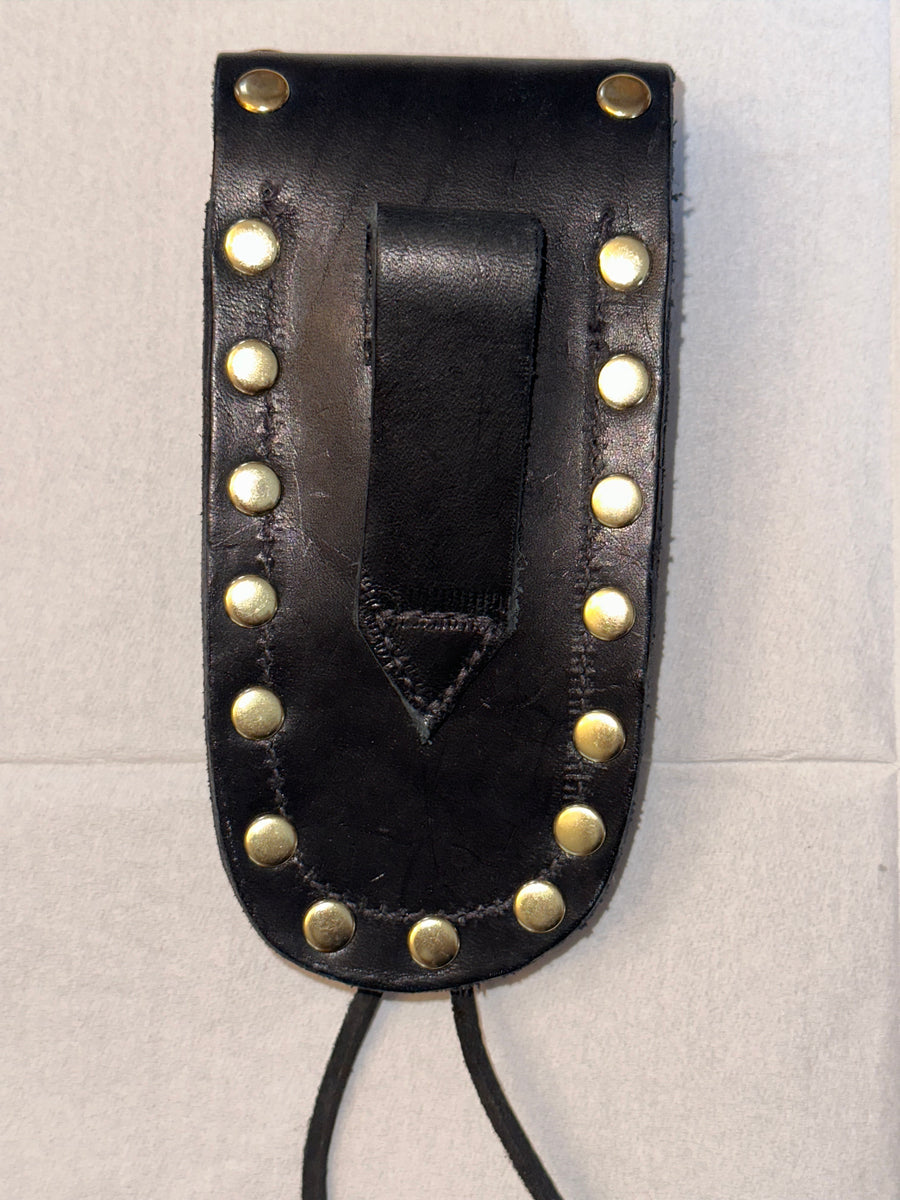 Buck 110 Leather Knife Case - Gold Skull (Black) – Fordson Tractor Covers